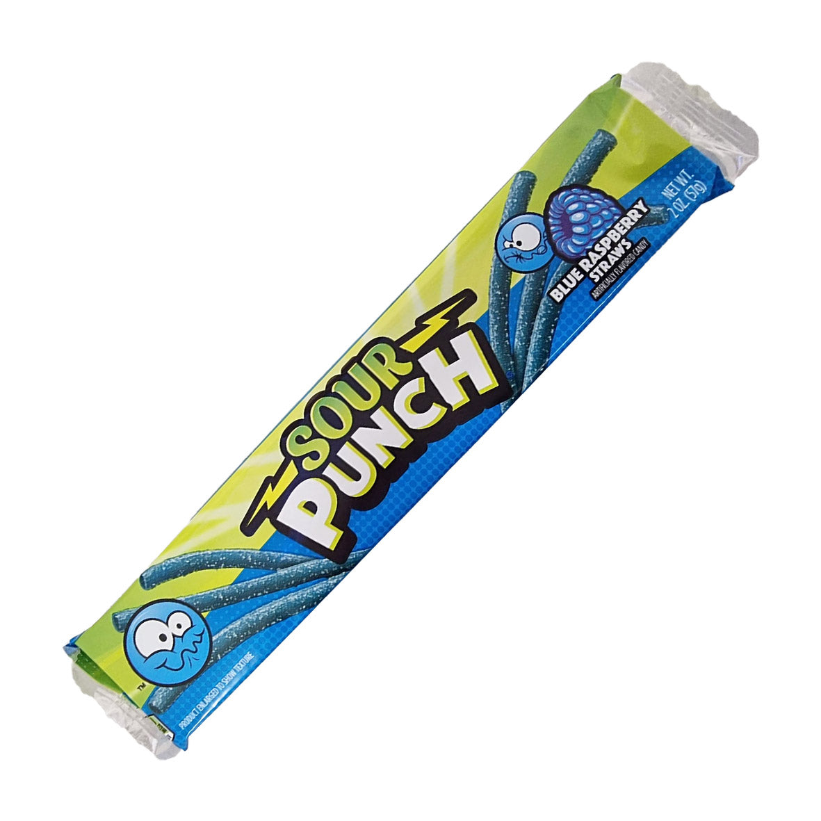 Sour Punch - Blue Raspberry Straws – SnackPate